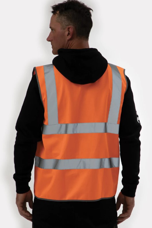 Ring Power CAT Retail Store. MEN'S HI-VIS ZIP SAFETY VEST