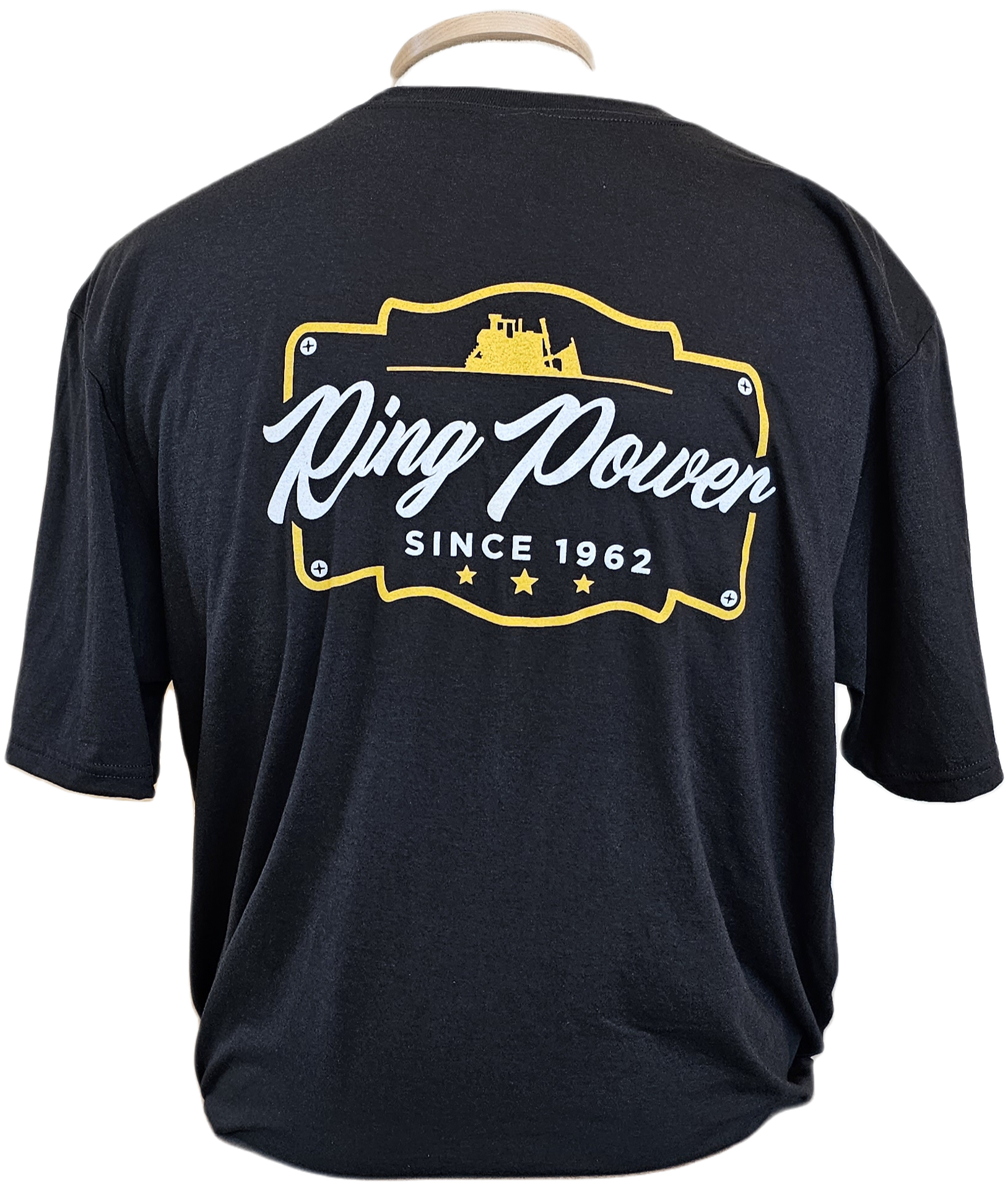 Ring Power CAT Retail Store. RING POWER RETRO SINCE 1962 T-SHIRT
